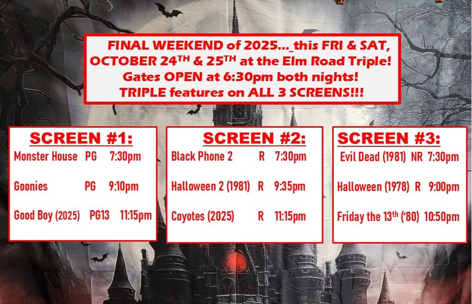 Elm Road Drive-In Theatre: Welcome